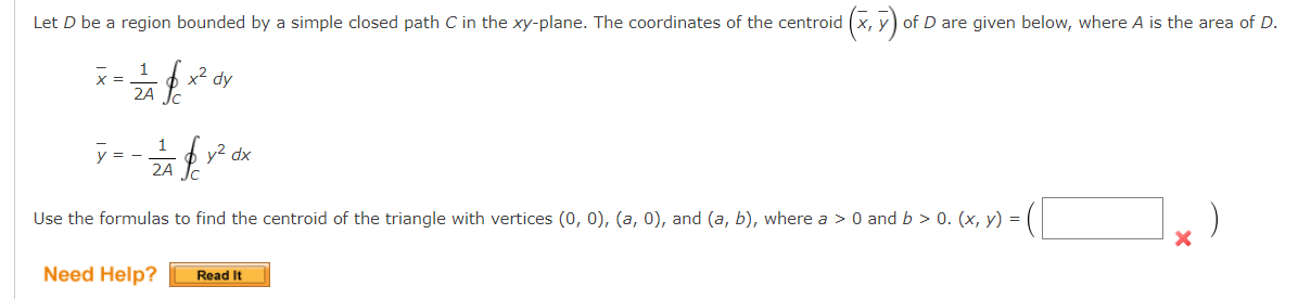 Let D be a region bounded by a simple closed path C | Chegg.com