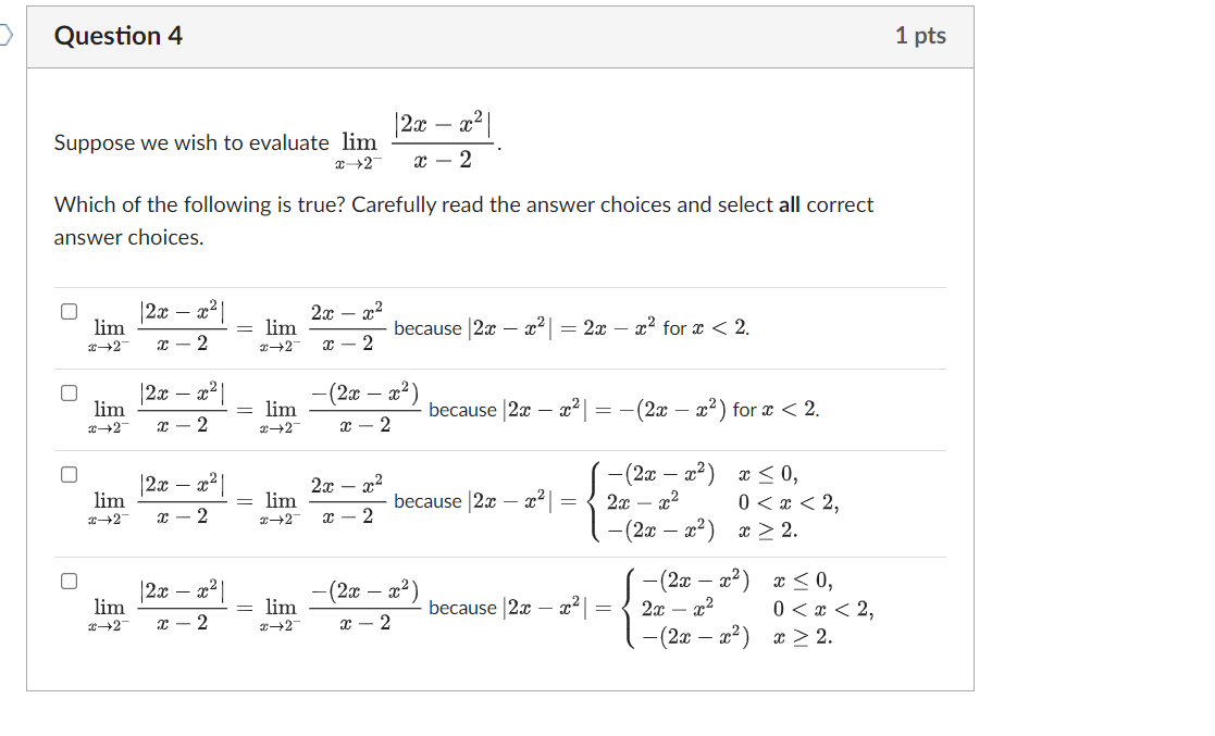 Solved suppose -2 ﻿Suppose -2≤f(x)≤x2-4x+2 ﻿for all | Chegg.com