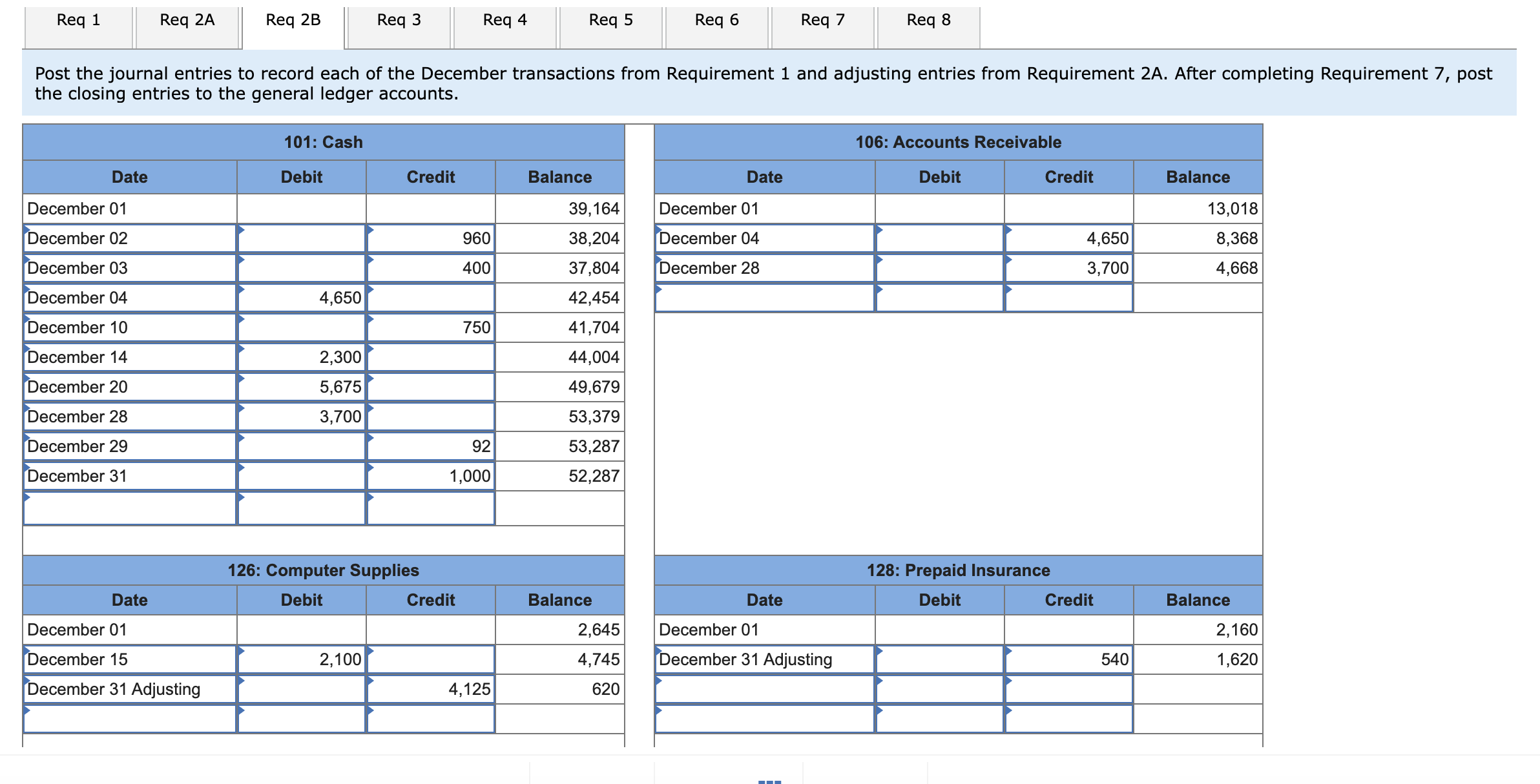 Solved Post the journal entries to record each of the | Chegg.com