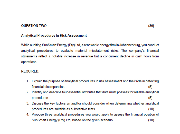 Solved Analytical Procedures in Risk Assessment While | Chegg.com
