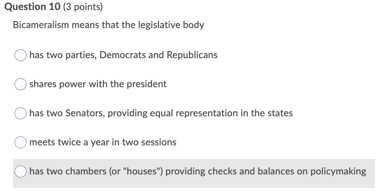 Solved Question 7 (3 points) The includes the words: "We | Chegg.com
