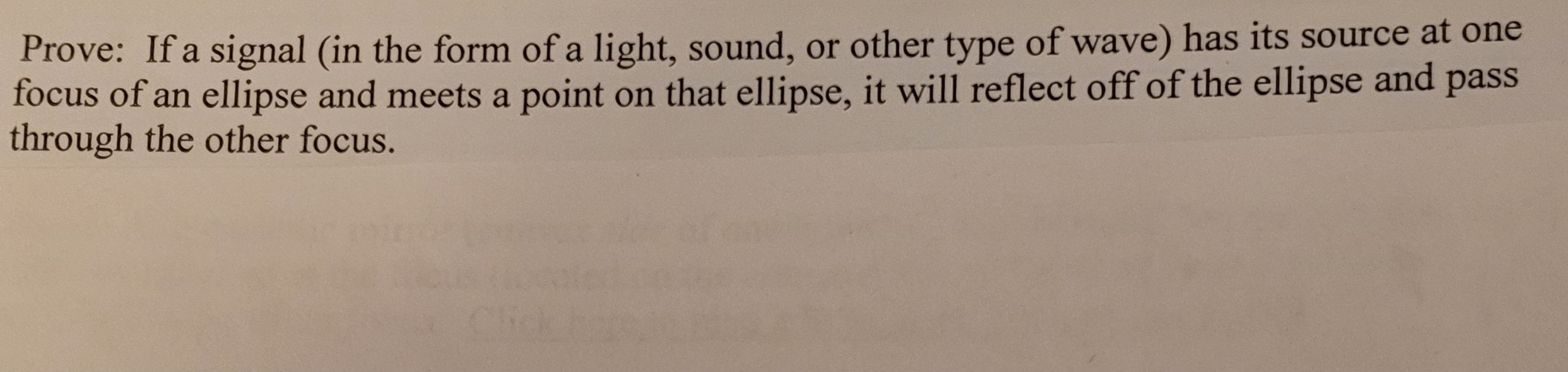 Solved Prove: If a signal (in the form of a light, sound, or | Chegg.com