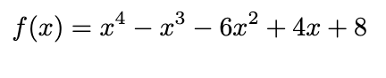 Solved Use the rational roots theorem to find all the | Chegg.com
