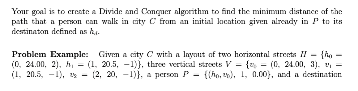 Solved (6 points) Divide and Conquer The following | Chegg.com