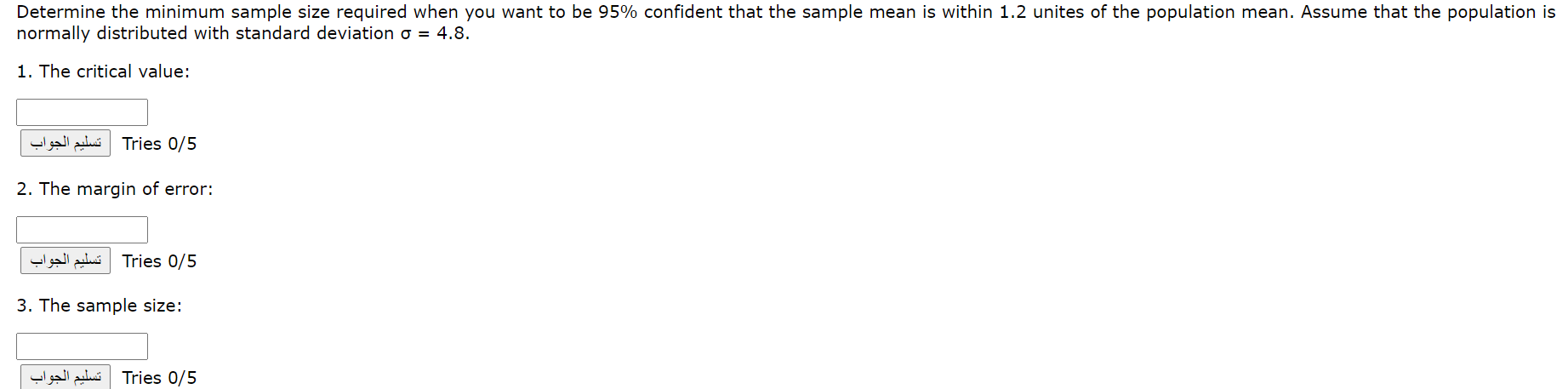 Solved Determine the minimum sample size required when you | Chegg.com