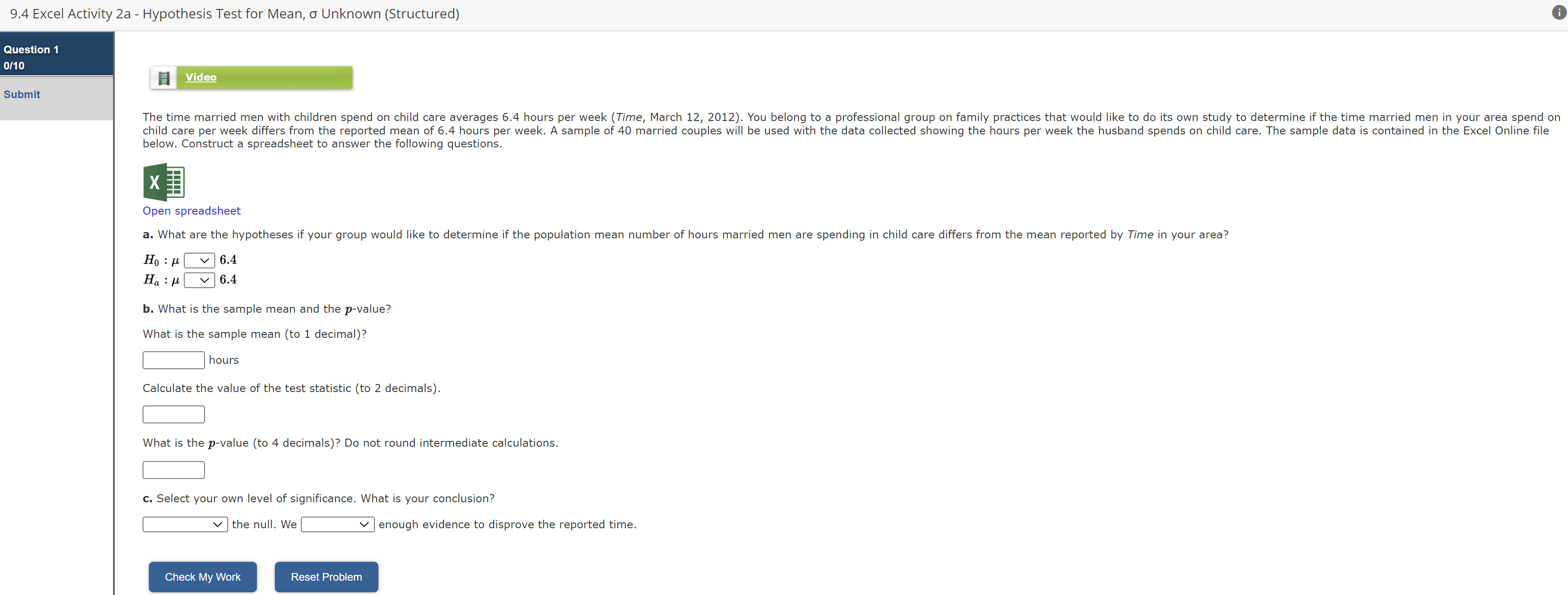 Solved below. Construct a spreadsheet to answer the | Chegg.com