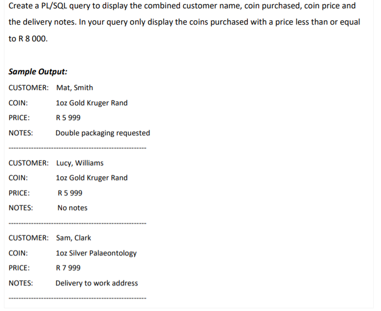 Solved EMPLOYEE TABLE SURNAME CONTACT DEPARTMENT ADDRESS | Chegg.com