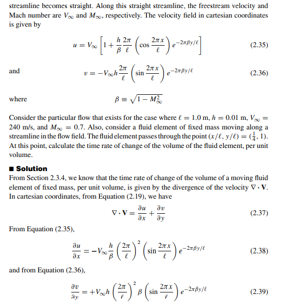 Solved Consider the subsonic compressible flow over the wavy | Chegg.com