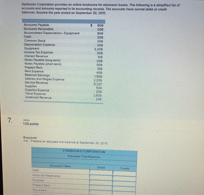 Solved Starbooks Corporation provides an online bookstore | Chegg.com