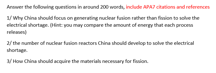 Solved Answer the following questions in around 200 words, | Chegg.com