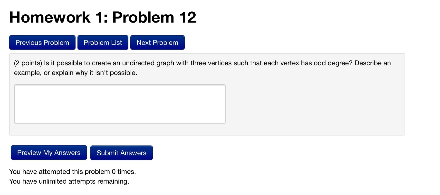 Solved Homework 1: Problem 13 Previous Problem Problem List | Chegg.com