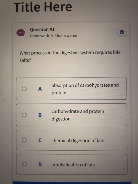 Solved Title Here Question #1 Homework Unanswered What | Chegg.com