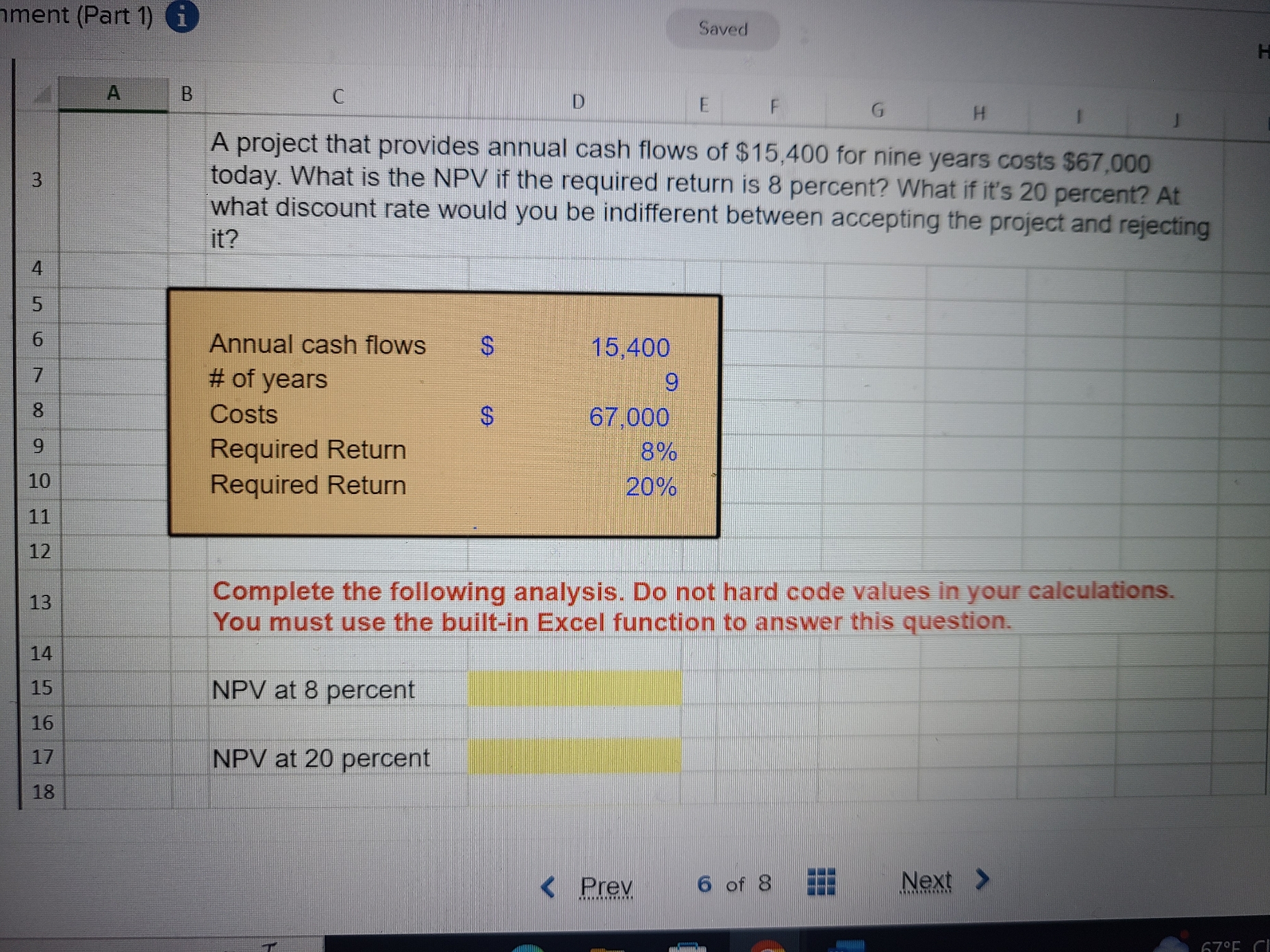 CORPORATE FINANCE: Answers to these assignments by | Chegg.com