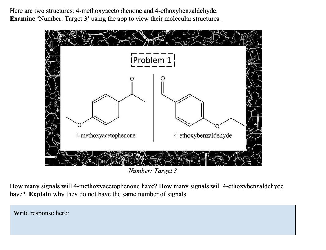 Solved Here Are Two Structures 4 Methoxyacetophenone And