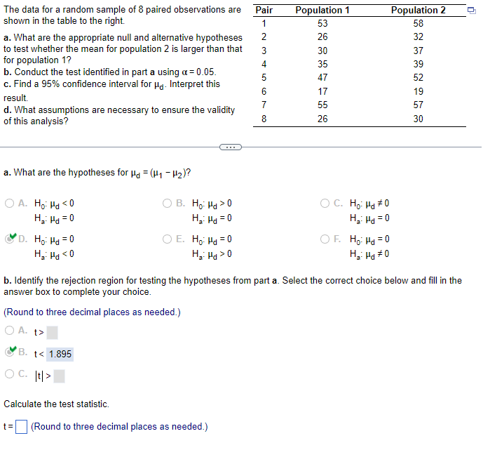 Solved Please explain the 2nd half of part B and how to do | Chegg.com
