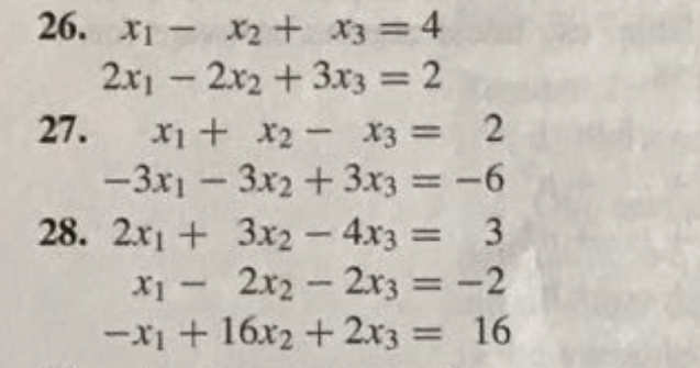 Solved In Exercises 22-35. solve the system by transforming | Chegg.com
