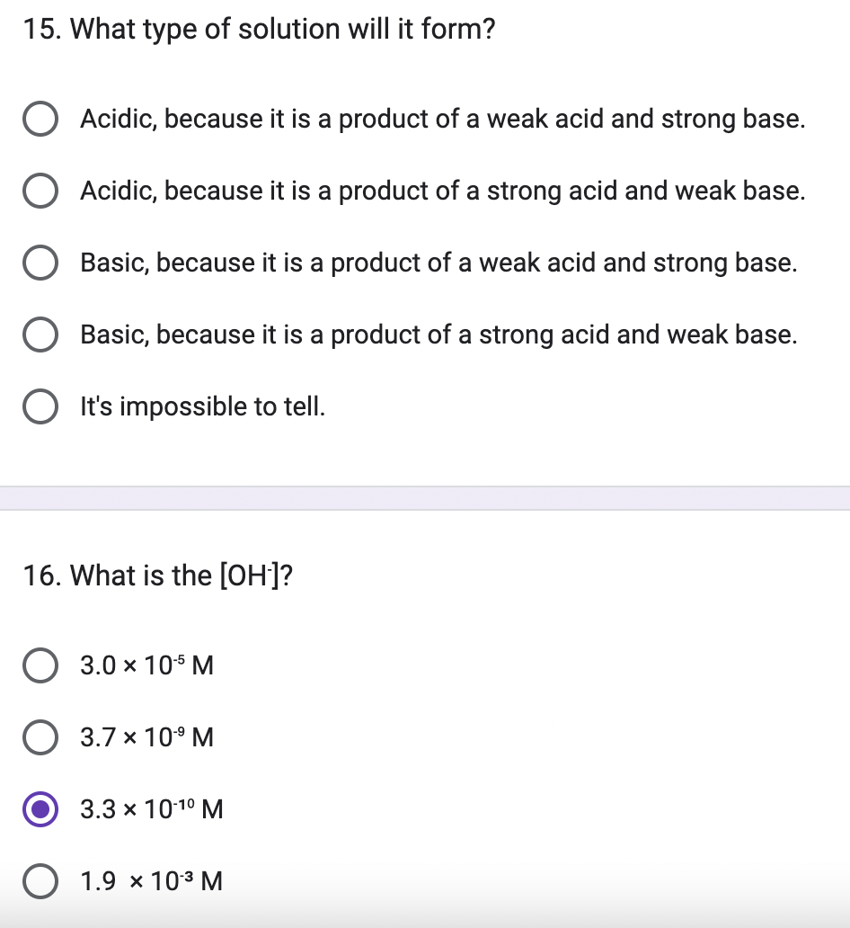 Solved For Items 14-16: The concentration of an | Chegg.com