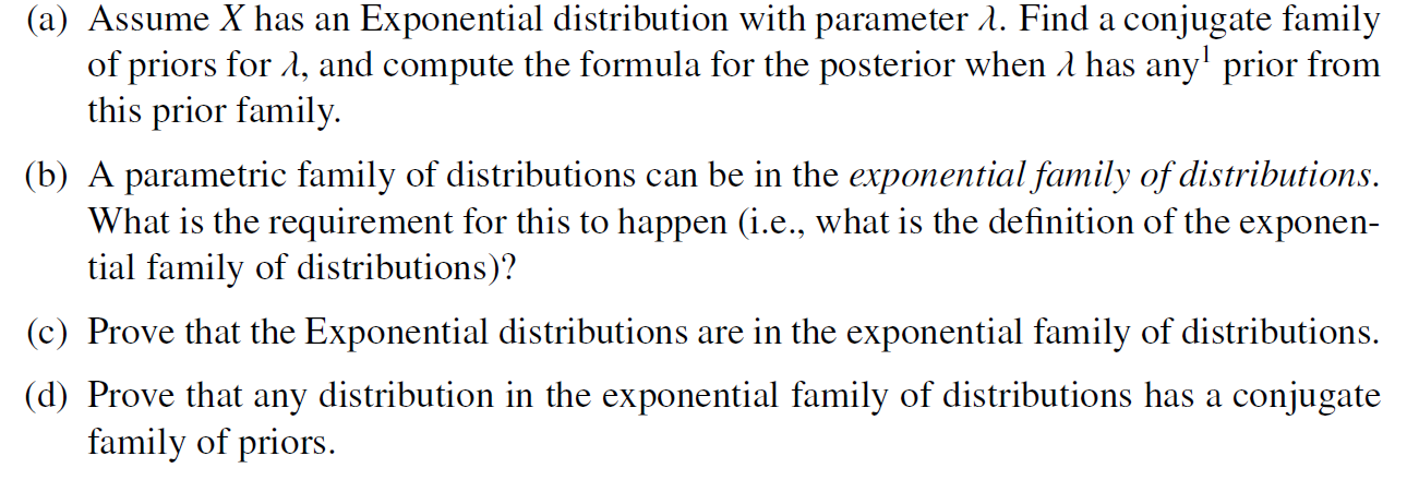 Solved (a) Assume X has an Exponential distribution with | Chegg.com