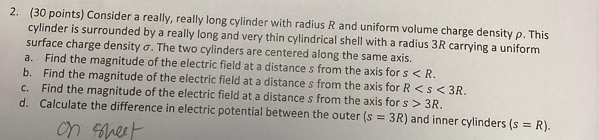 Solved 2. (30 points) Consider a really, really long | Chegg.com