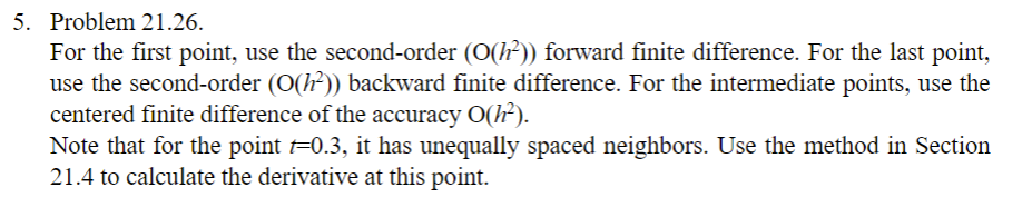 Solved Problem 21.26. For the first point, use the | Chegg.com