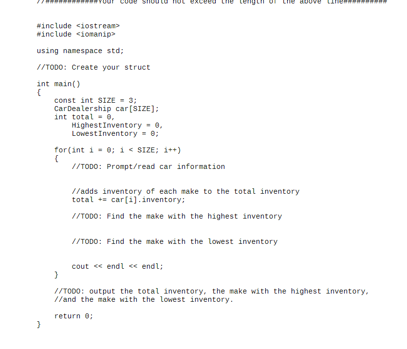 Solved Modity Lab 11 Program.cpp to create a program that | Chegg.com