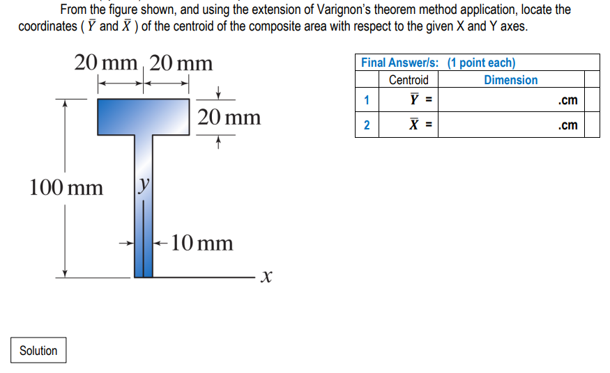 Solved From the figure shown, and using the extension of | Chegg.com