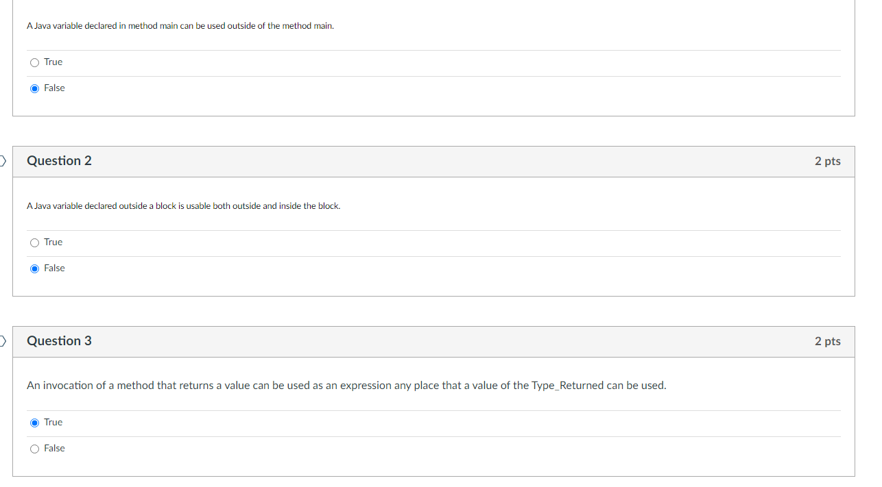 Solved A Java Variable Declared In Method Main Can Be Used 6771