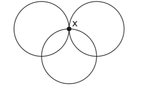 Solved Three cyclists cycle along identical circular | Chegg.com