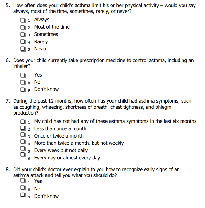 Solved This Is An Example Of A Survey That Is Administered Chegg