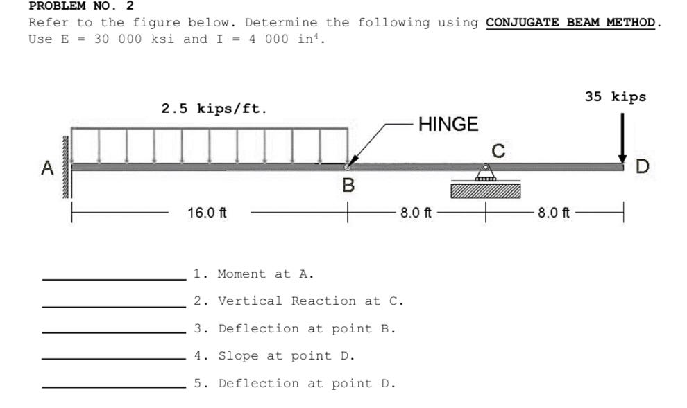 Solved PROBLEM NO. 2 Refer to the figure below. Determine | Chegg.com Solved PROBLEM NO. 2 Refer to the figure below. Determine | Chegg.com