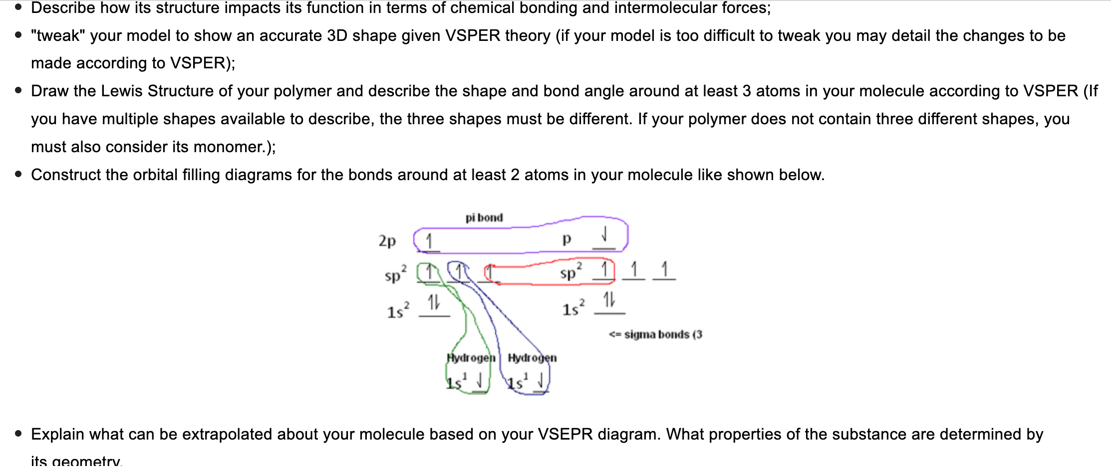 - "tweak" your model to show an accurate 3D shape | Chegg.com