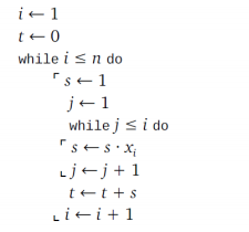 Consider the following algorithm: Preconditions: X = | Chegg.com