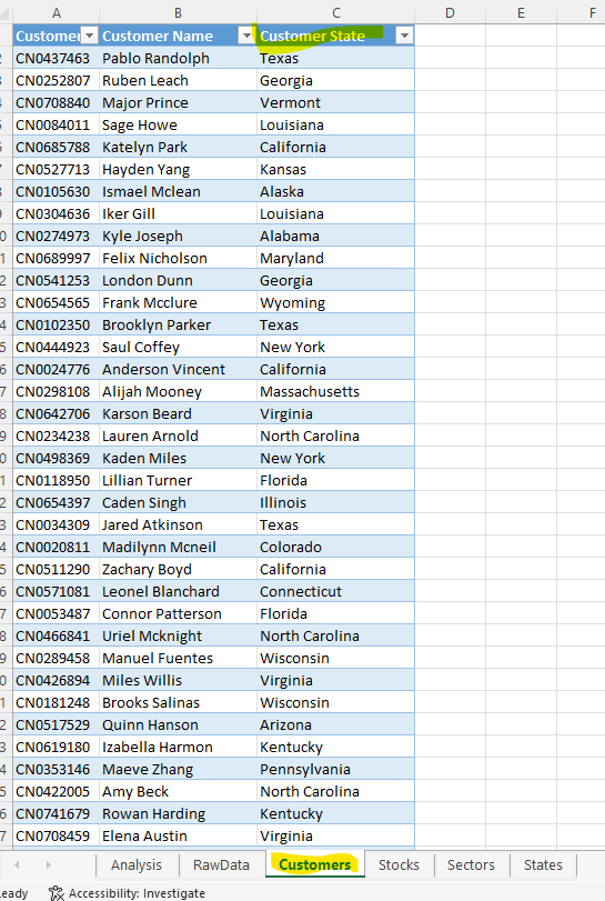Solved Next, in the RawData worksheet: enter the formulas to | Chegg.com