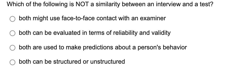 Solved Which of the following is a true dichotomous | Chegg.com