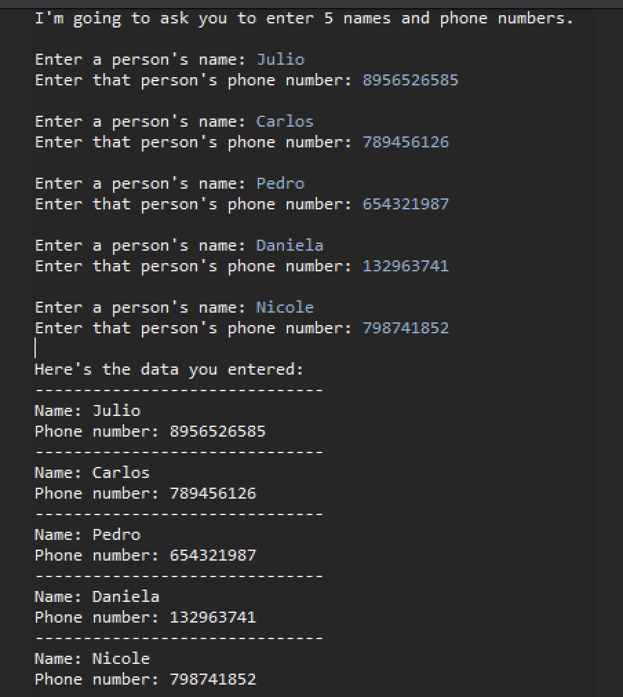Solved NEED A PhoneBookEntry.java AND PhoneBookDemo.java. | Chegg.com