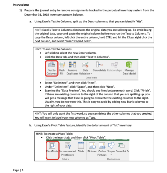 Instructions: 1) Prepare the journal entry to remove | Chegg.com