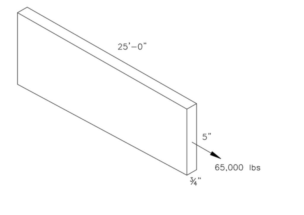 Solved A steel eyebar, once commonly used as a tension | Chegg.com