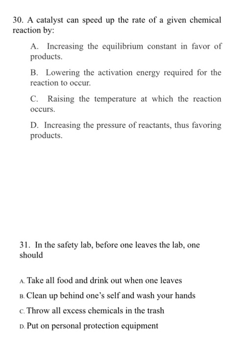 Solved 24. In the heat of vaporization lab, what substance | Chegg.com