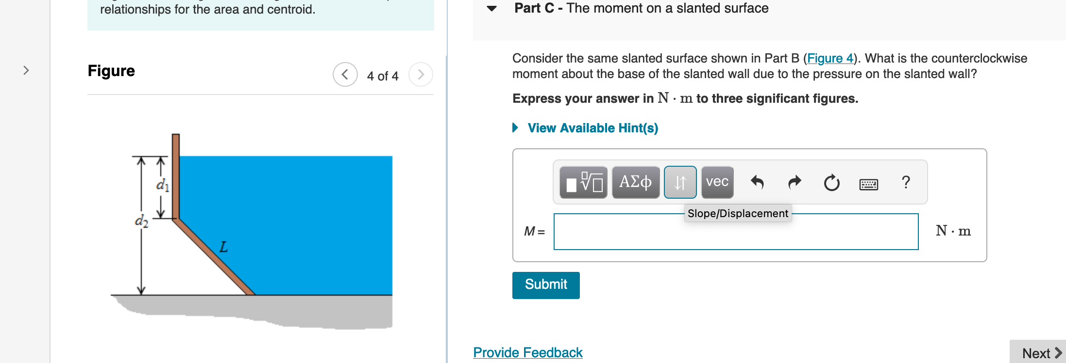 Solved Review Part A - Vertical surface Consider a vertical | Chegg.com