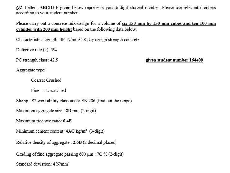 Solved Q2. Letters ABCDEF given below represents your | Chegg.com