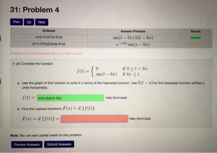 Solved Consider the function f(t) = {0 if 0 | Chegg.com