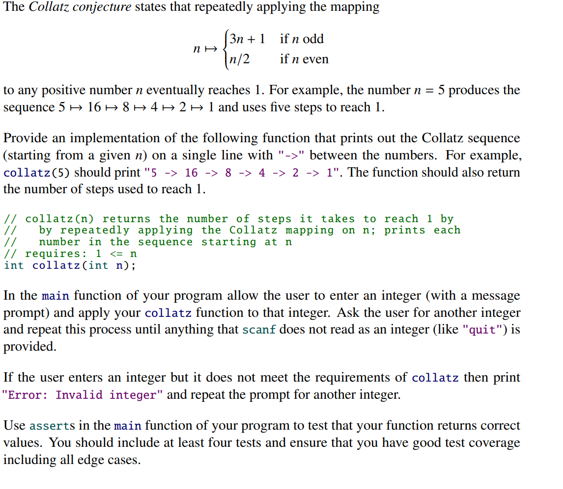 Solved USING C PROGRAM, EXPLAIN STEPS PROVIDED CODE | Chegg.com