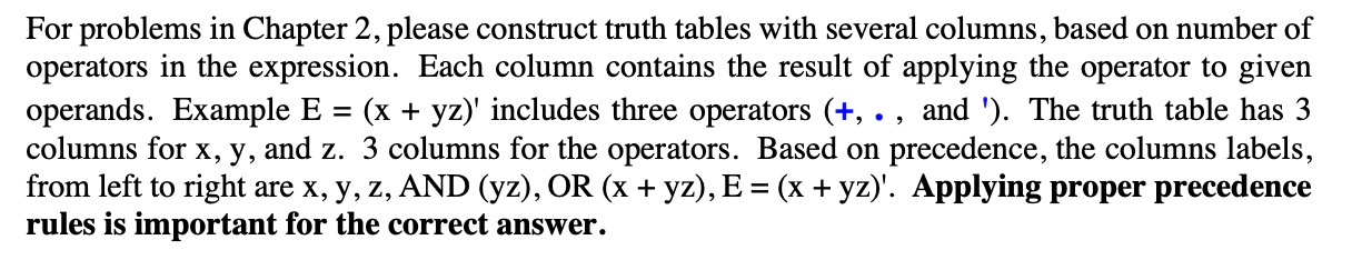 Solved 2.1 Fully parenthesize each expression based on | Chegg.com