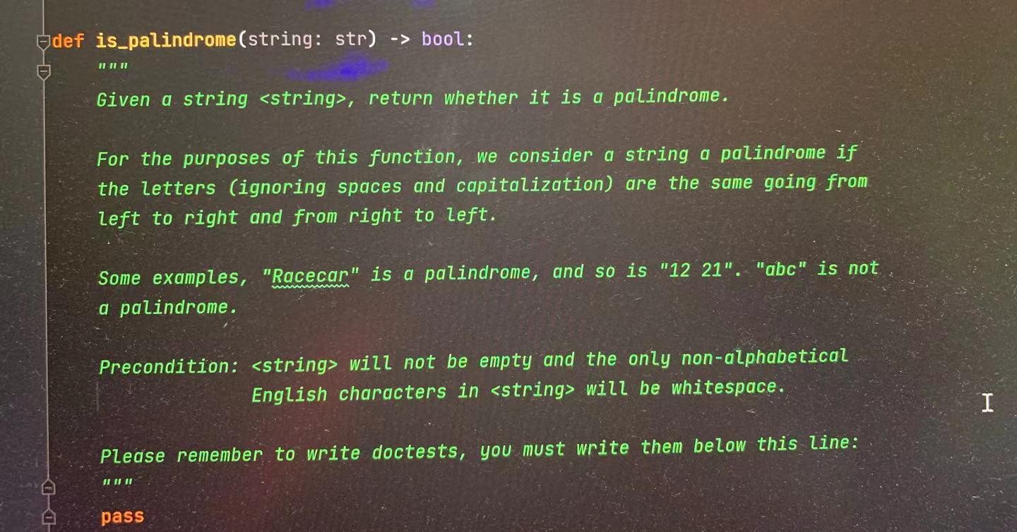 Solved Def Ispalindrome String Str Bool Ii Ii Ii 