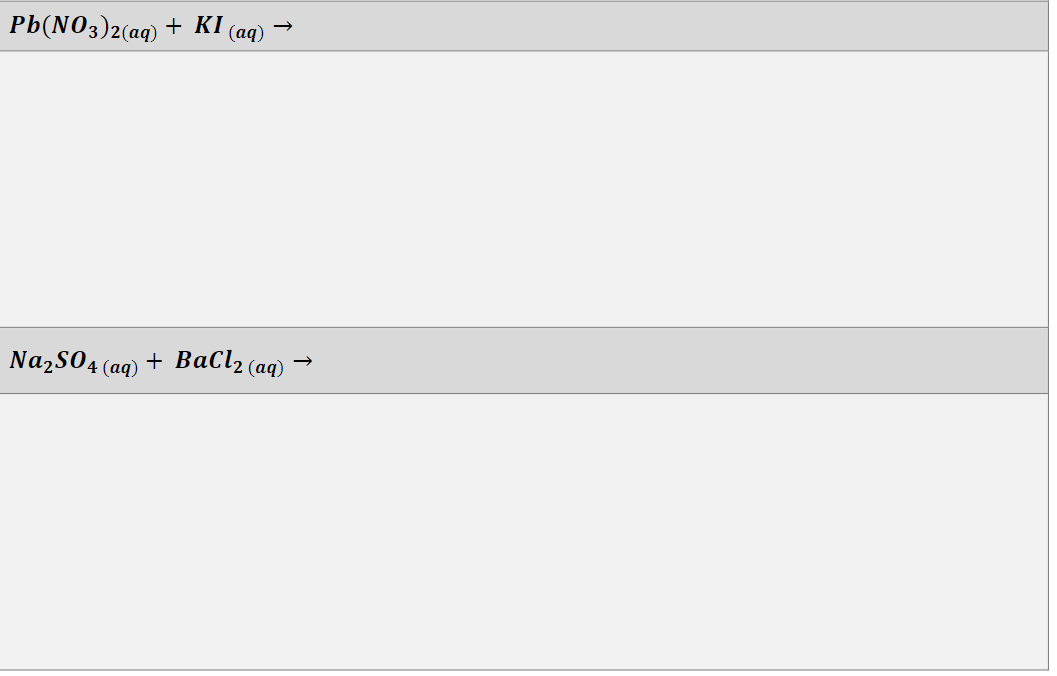 Solved Complete each molecular equation and write the total | Chegg.com