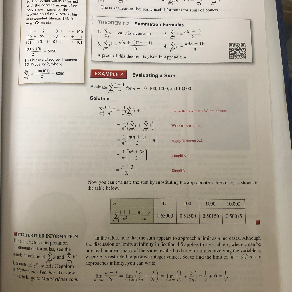 5.2 #21, Σ20 (1-1). Use the properties of summation, | Chegg.com