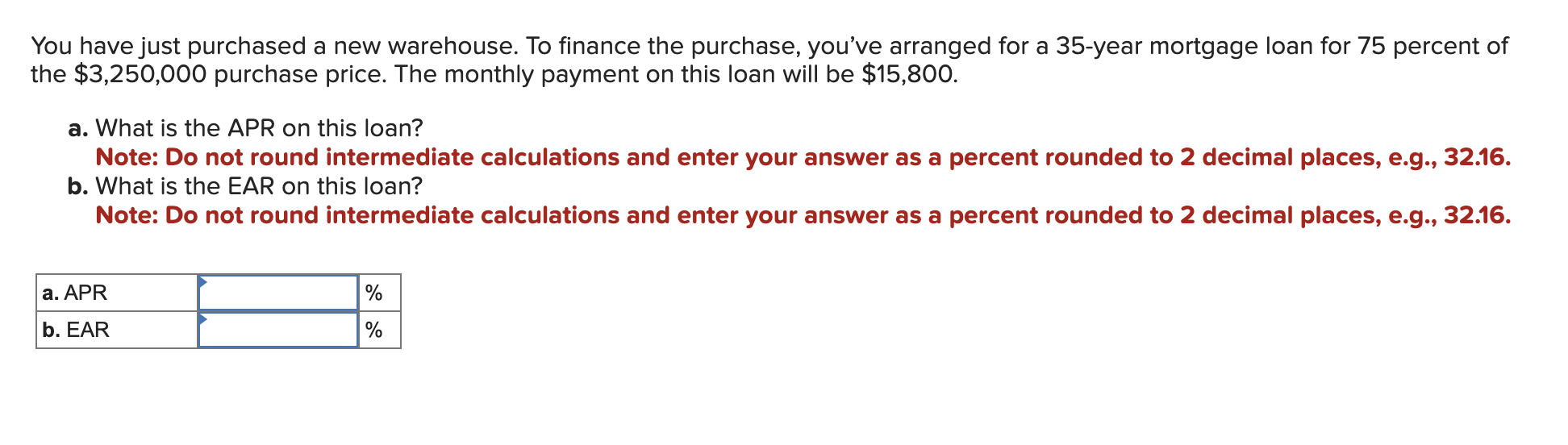 Solved You have just purchased a new warehouse. To finance | Chegg.com