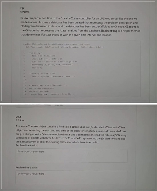 6 Points Below is a partial solution to the | Chegg.com