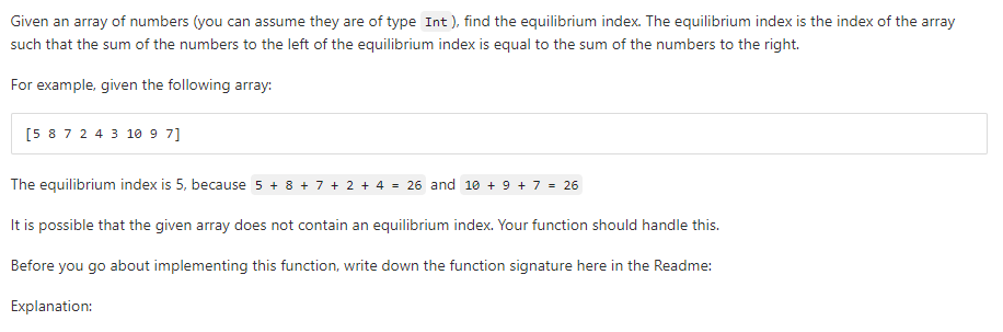 Solved Given an array of numbers (you can assume they are of | Chegg.com