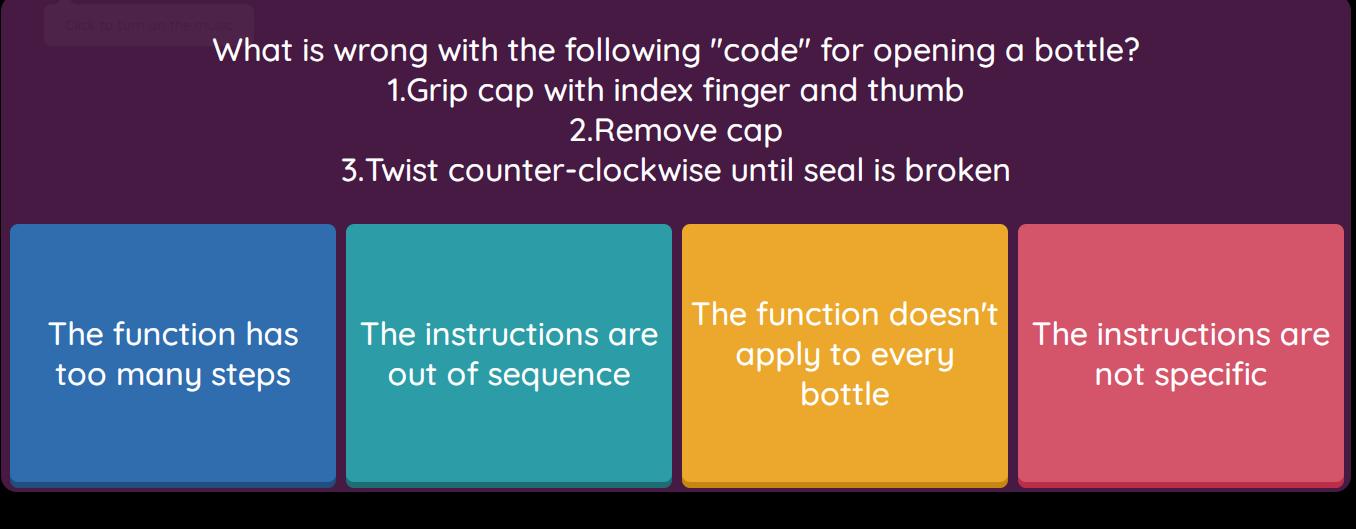 Solved What is wrong with the following "code" for opening a | Chegg.com